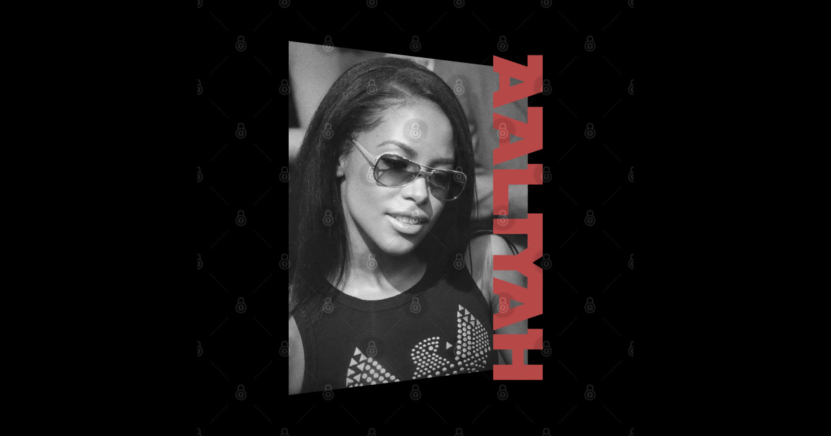 aaliyah classic - Aaliyah - Sticker | TeePublic