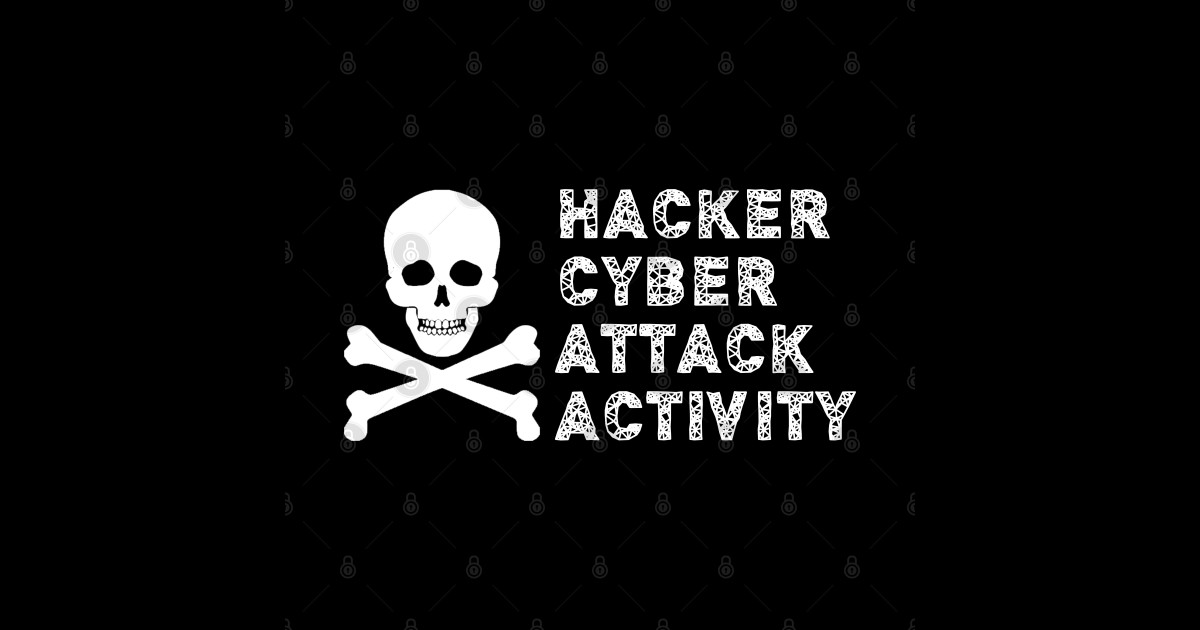 Hacker Cyber Attack Activity - Cyber Attack - Posters and Art Prints ...