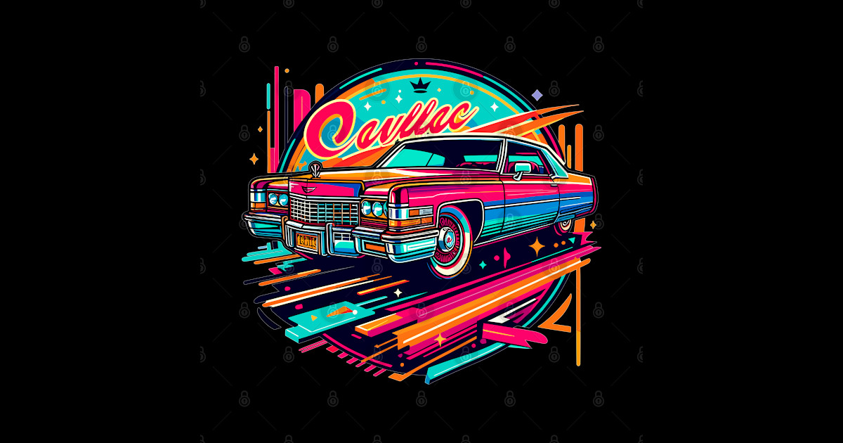 Cadillac DeVille - Cadillac Deville - Posters and Art Prints | TeePublic