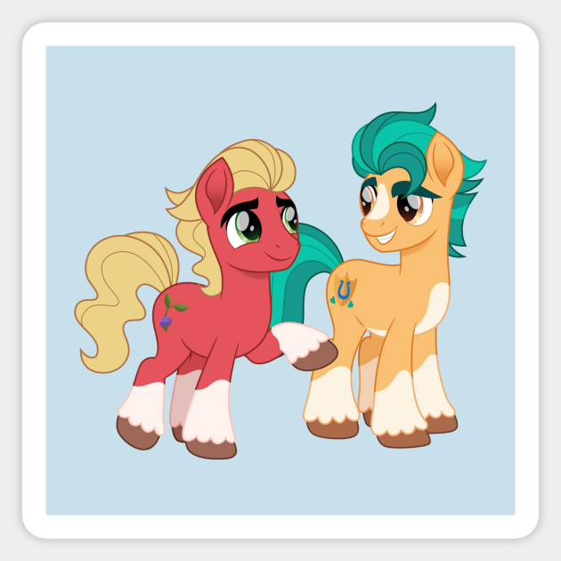 Sprout and Hitch - My Little Pony - Sticker | TeePublic
