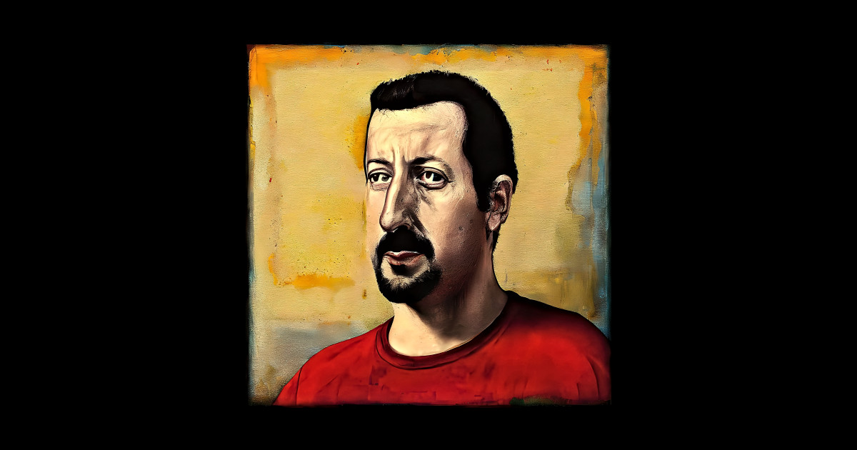 portrait of Adam - Face - Sticker | TeePublic