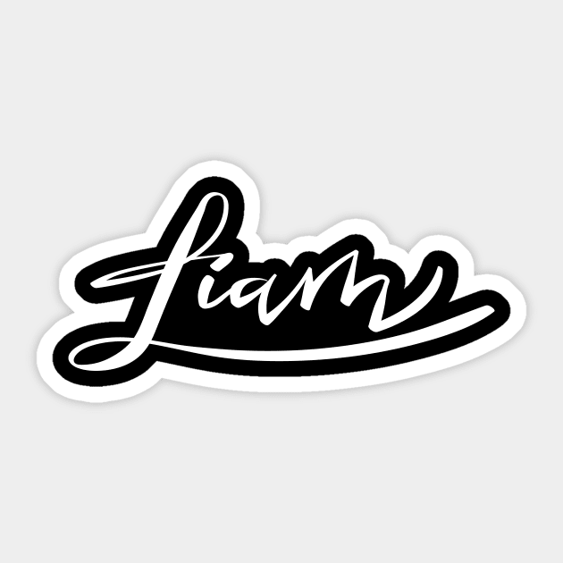 Liam Script - Liam Script - Sticker | TeePublic