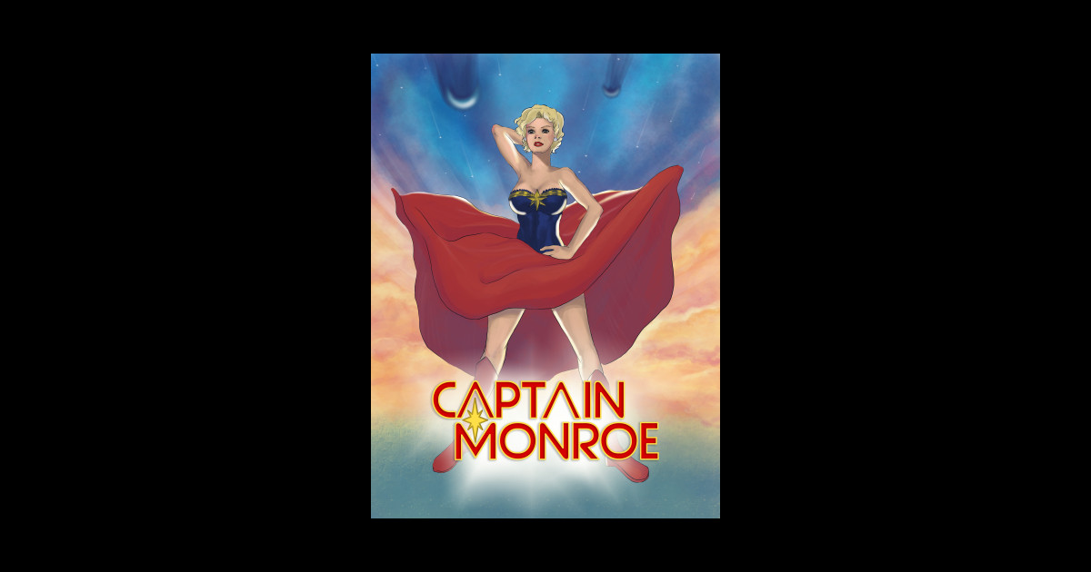 Captain Monroe - Captain Marvel - Sticker | TeePublic