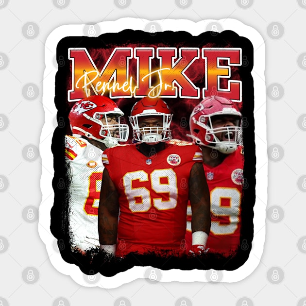 Mike Pennel Jr. - Nfl - Sticker | TeePublic