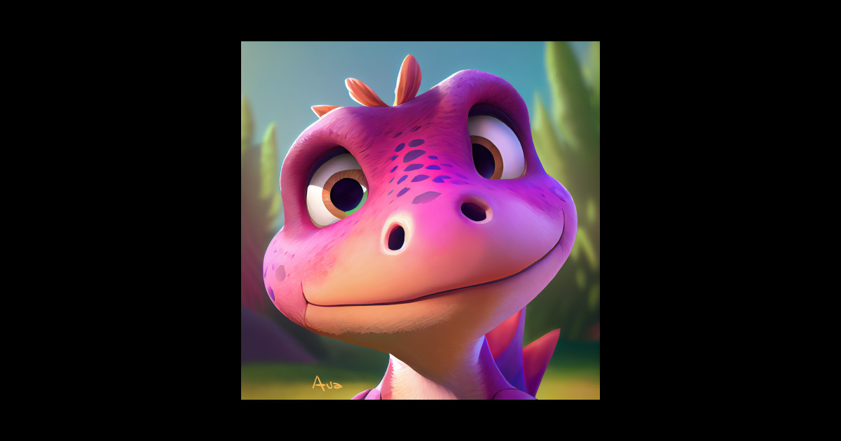 Baby Dinosaur Dino Bambino - Ava - Baby Dinosaur - Sticker | TeePublic