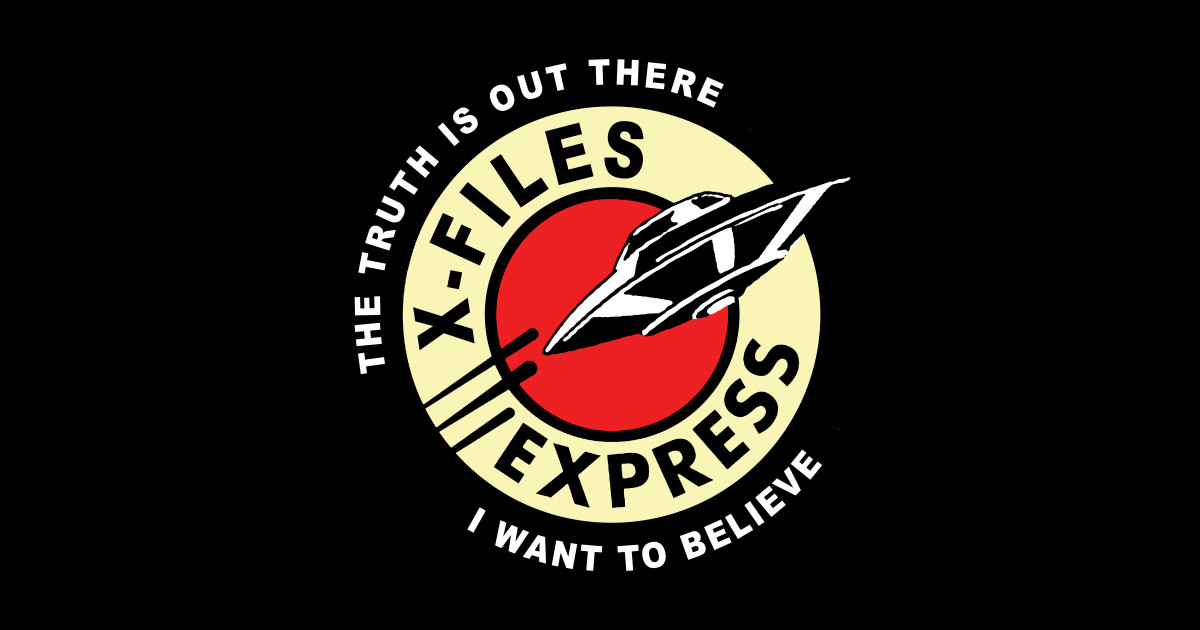 X-Files Express - X Files - Sticker | TeePublic