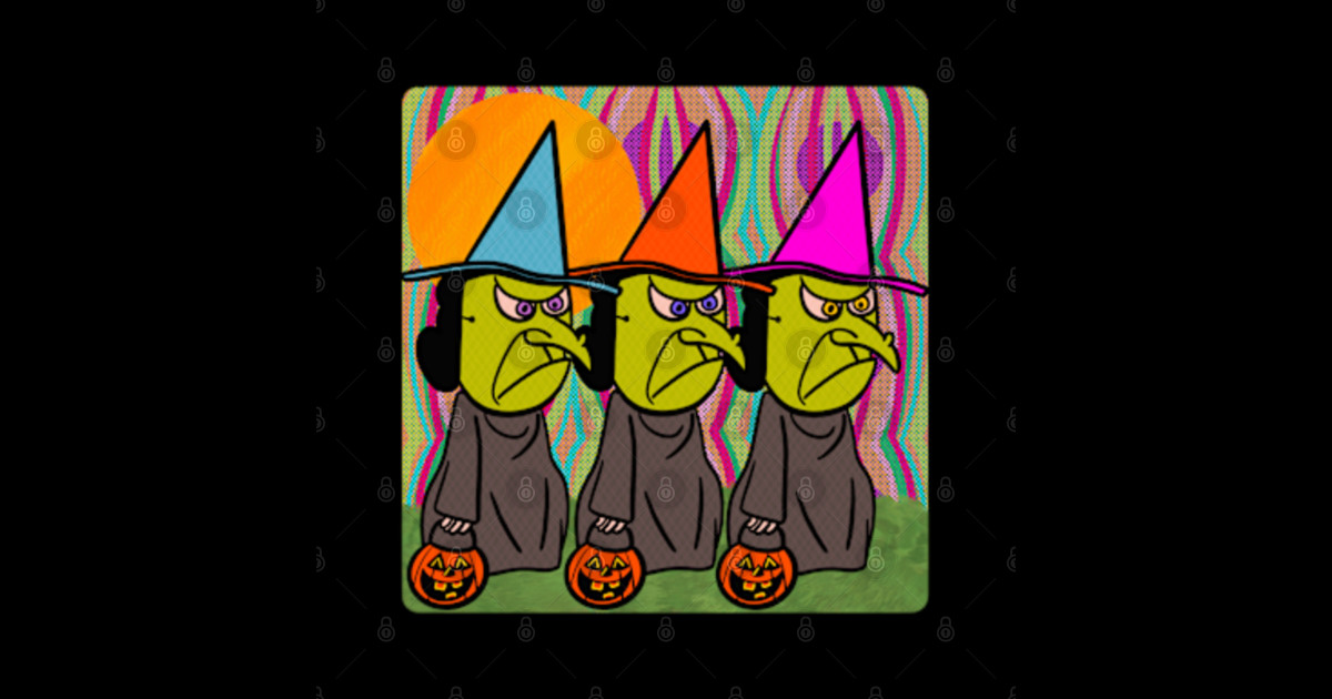 Tricky Witches - Witch - Sticker | TeePublic