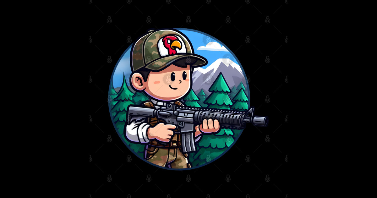 Hunter Boy - Hunter - Sticker | TeePublic