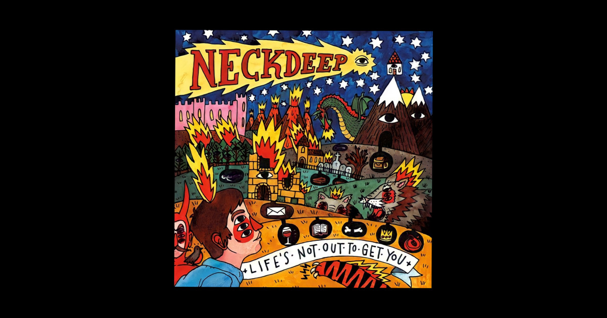 neck deep - Neck Deep - Sticker | TeePublic