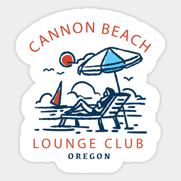 Cannon Beach, Oregon - Oregon Coast - Sticker | TeePublic