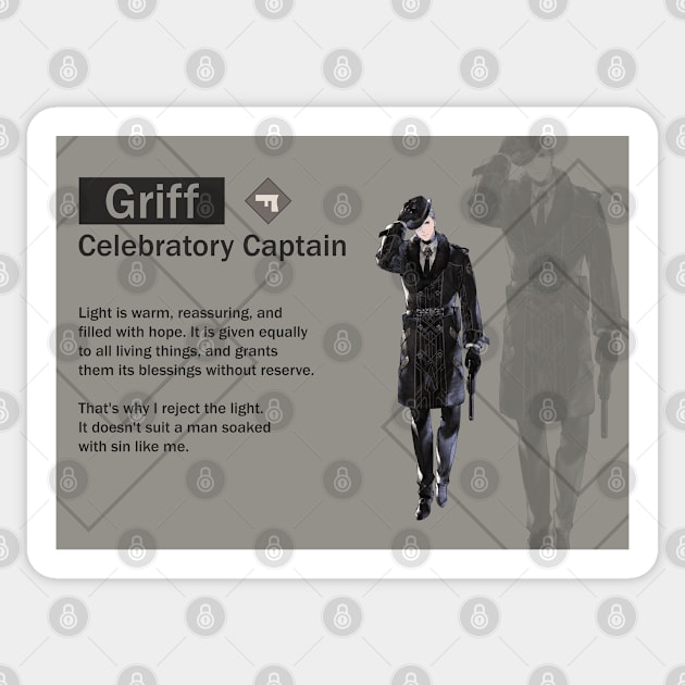 Griff - Celebratory Captain (Nier Reincarnation) - Levania - Sticker ...