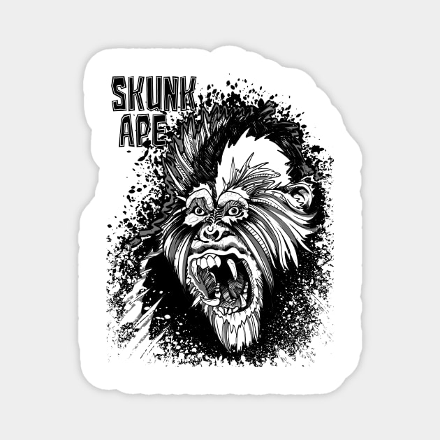 skunk ape drawing