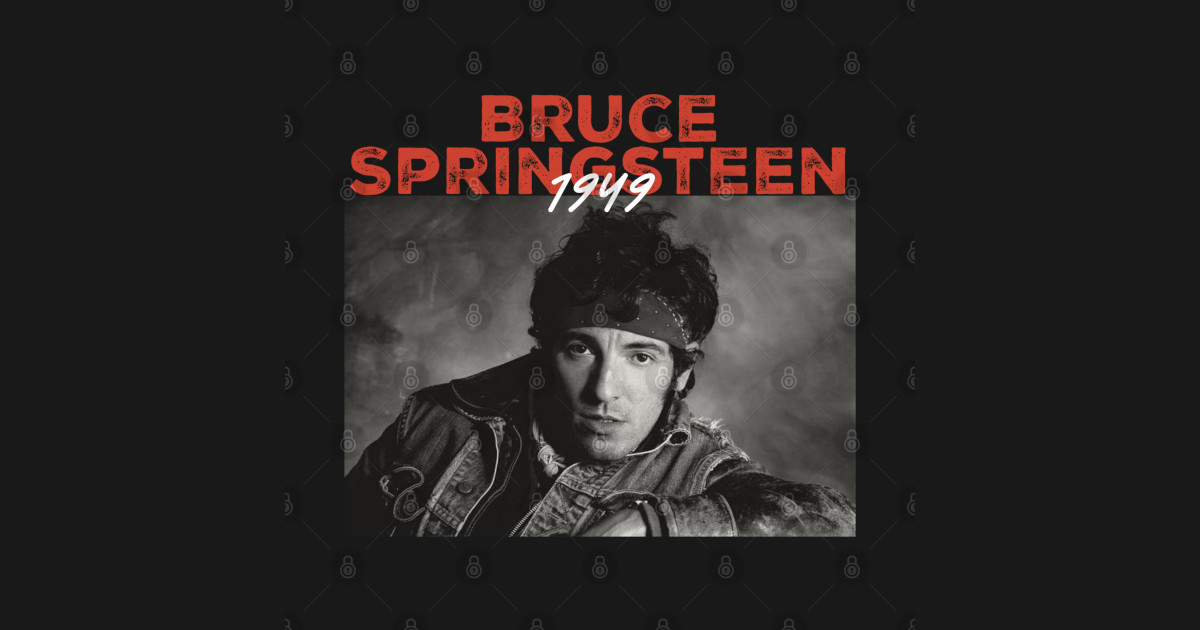 Bruce Springsteen / Vintage Photo Style - Bruce Springsteen - T-Shirt ...