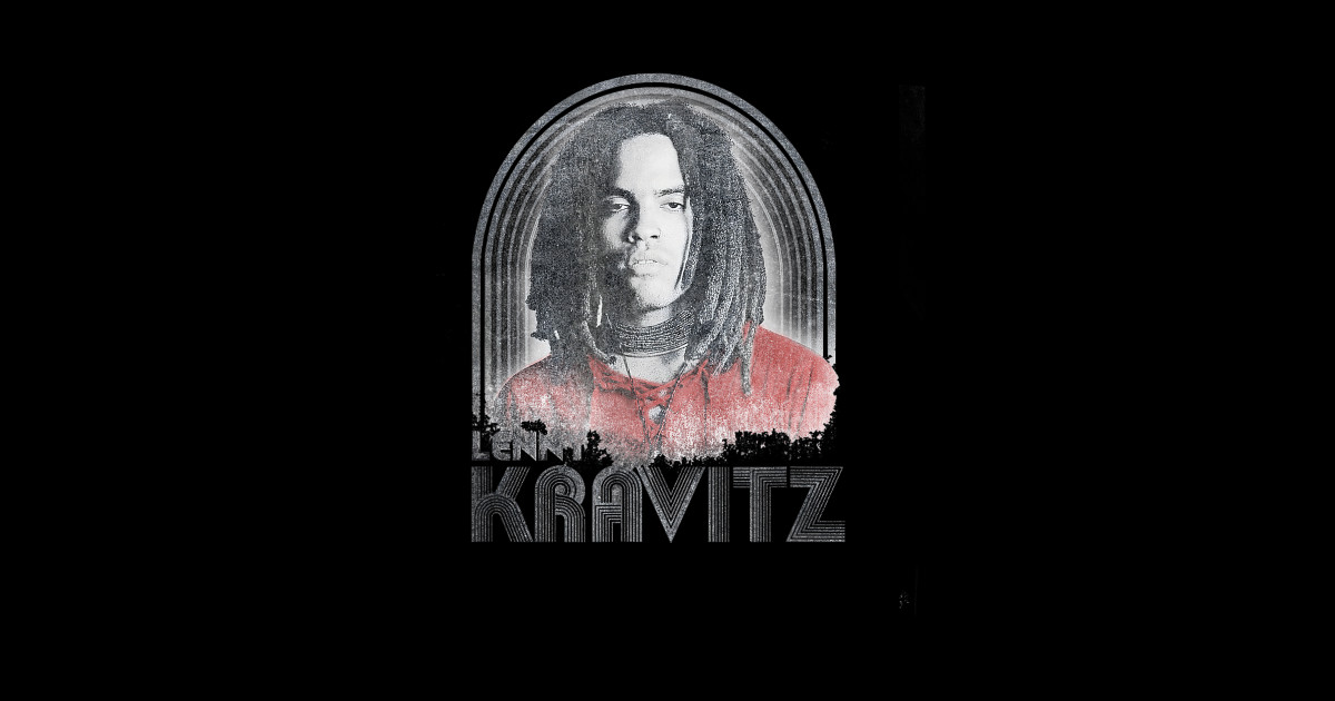 Retro Lines Logo - Lenny Music Kravitz - Sticker | TeePublic