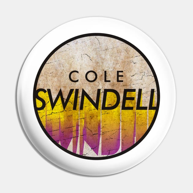 Cole Swindell - VINTAGE YELLOW CIRCLE - Cole Swindell - Pin | TeePublic
