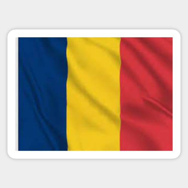 Chad Flag - Chad - Sticker | TeePublic