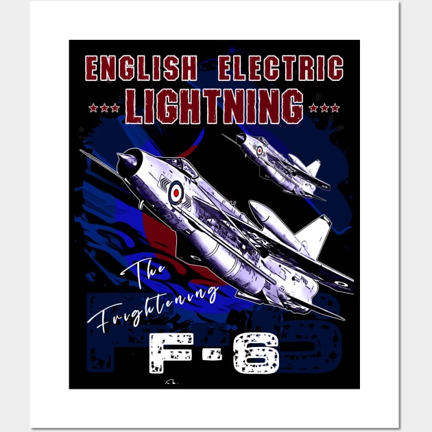 English Electric Lightning F-6 British Vintage Fighter Jet - English ...