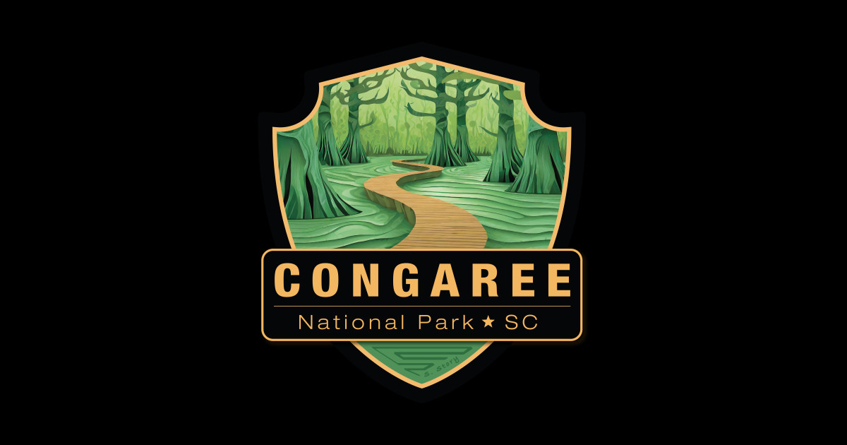 Congaree National Park - Congaree - Sticker | TeePublic