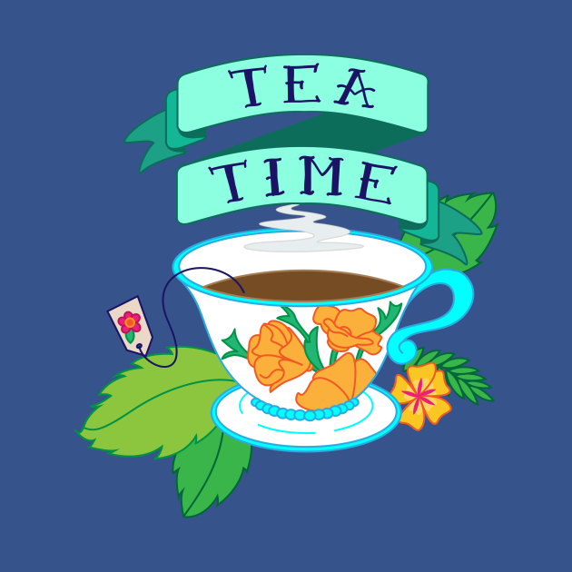 Tea Time - Tea - T-Shirt | TeePublic