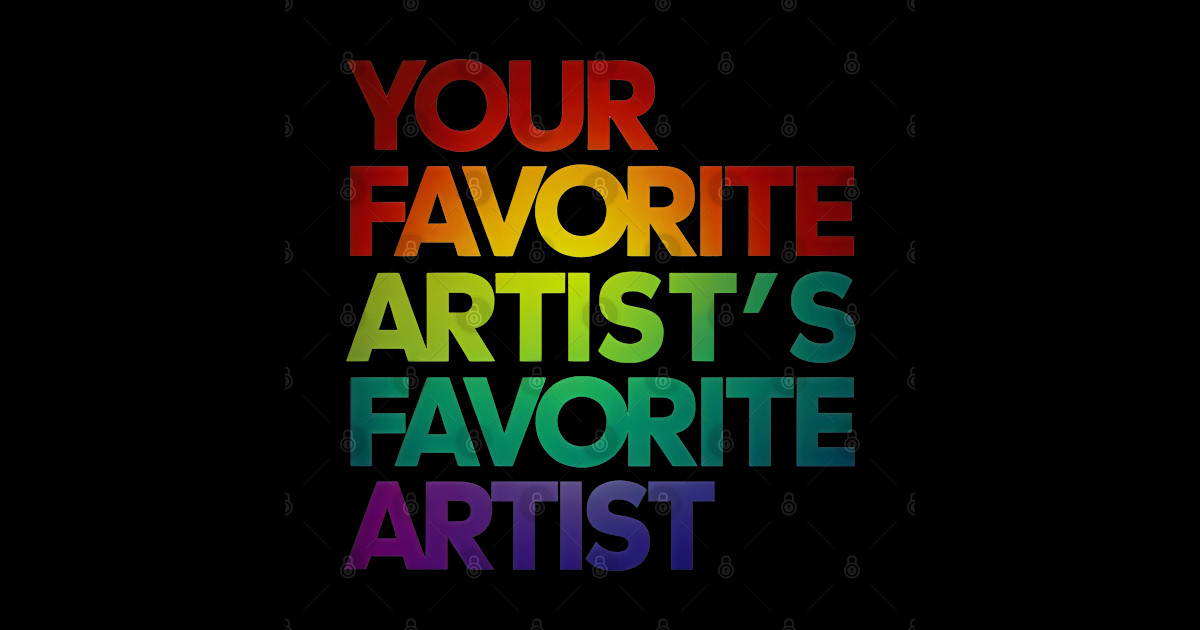 Your Favorite Artist's Favorite Artist - Chappell Roan - Sticker ...