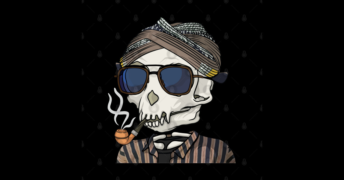 Javanese - Tamarin Skull - Skull - Sticker | TeePublic