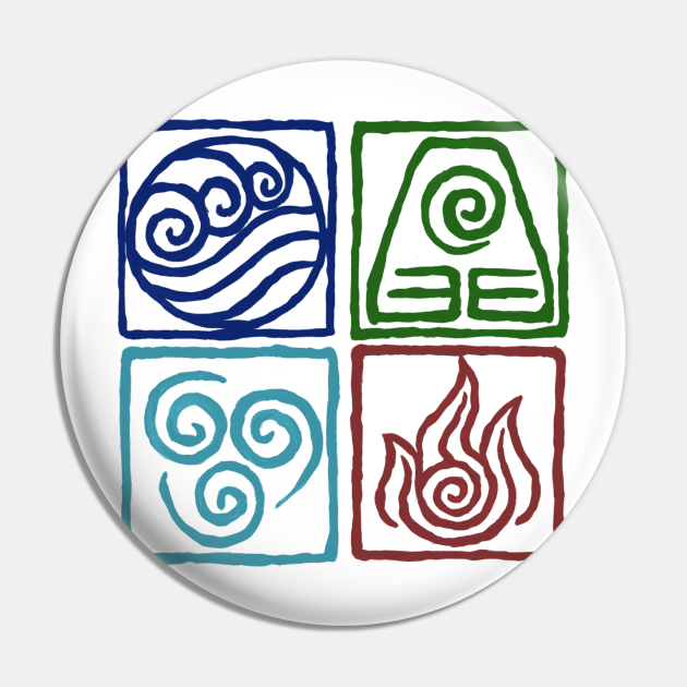 Avatar Tribe Logos - Avatar - Pin | TeePublic