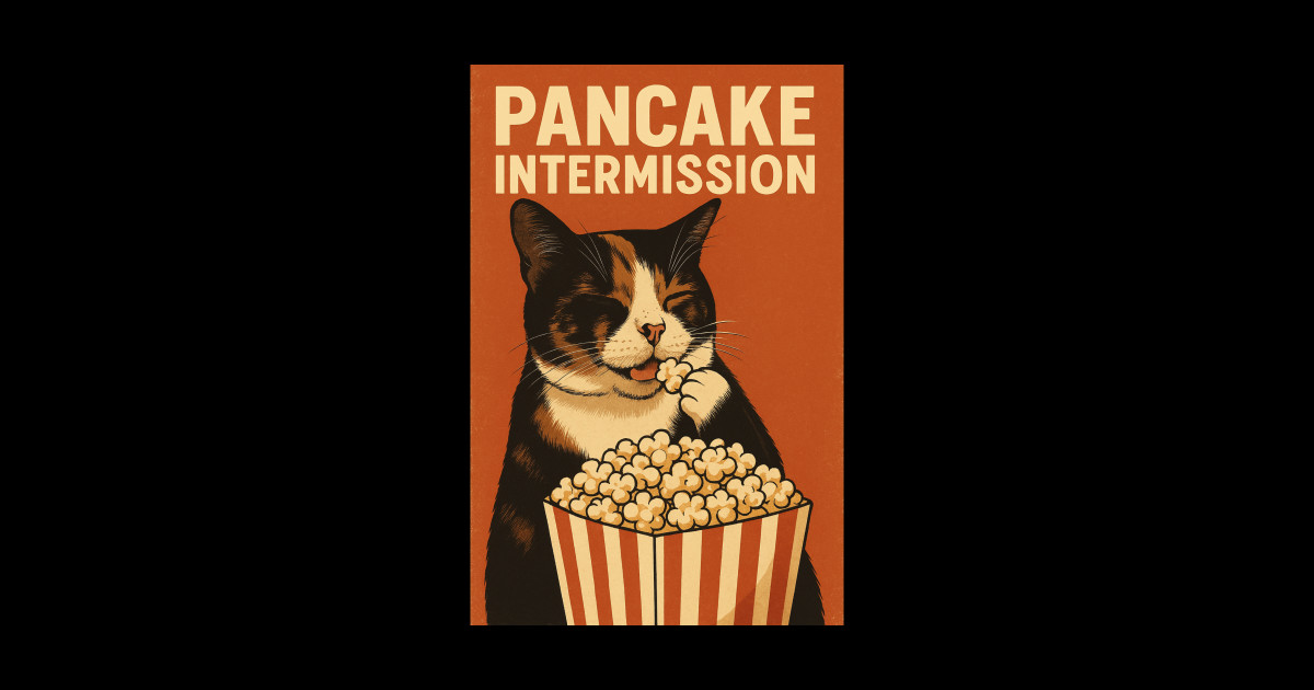 Pete Talks Tech | "Pancake Intermission" - Pancake - Sticker | TeePublic
