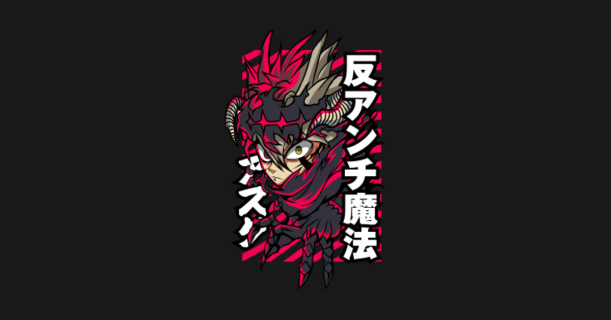 Asta Demon - Black Clover - T-Shirt | TeePublic