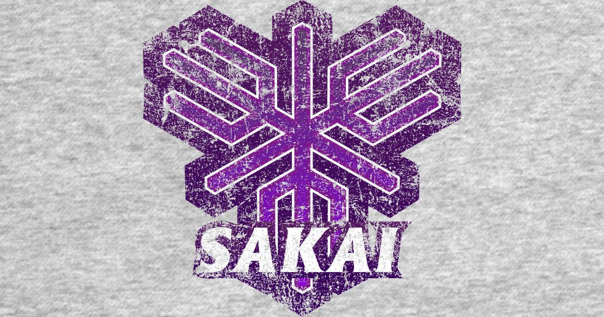 Sakai Municipality Japanese Symbol Distressed - Japanese - Long Sleeve ...