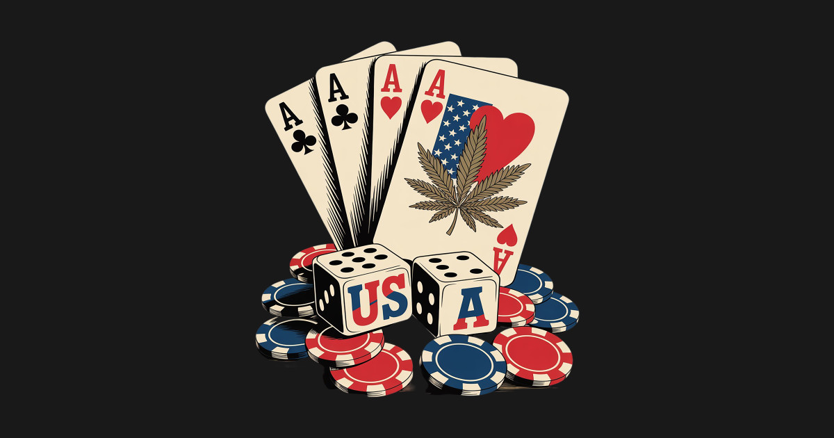 Playing Cards 4th of July Patriotic US Flag - Playing Cards 4th Of July ...