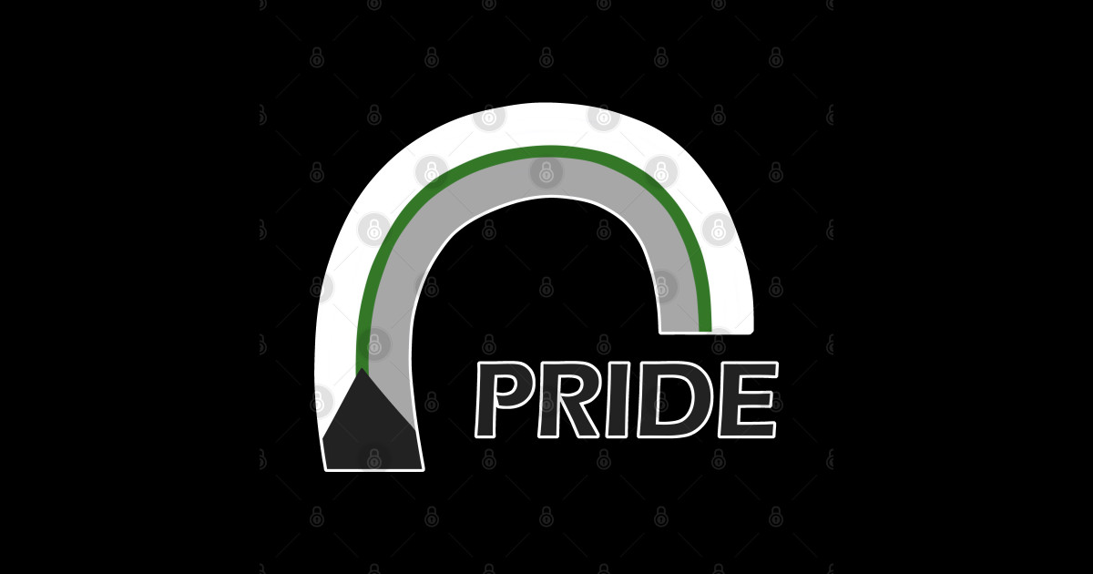 Demiromantic rainbow pride - Pride - Sticker | TeePublic