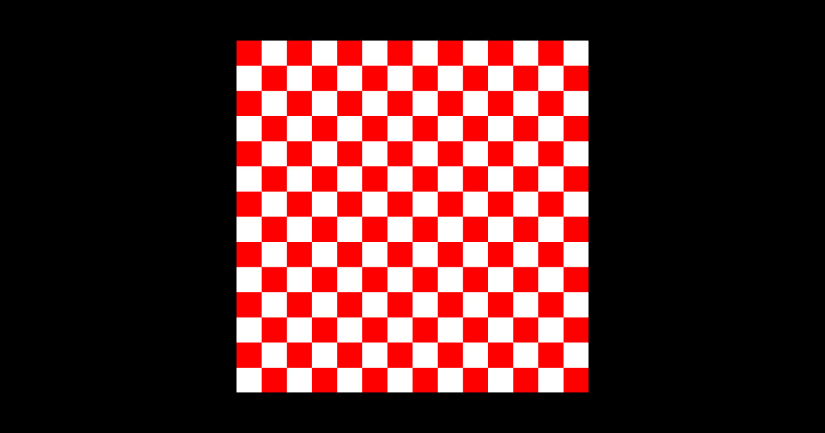 Croatian Checkerboard - Croatia - Sticker | TeePublic