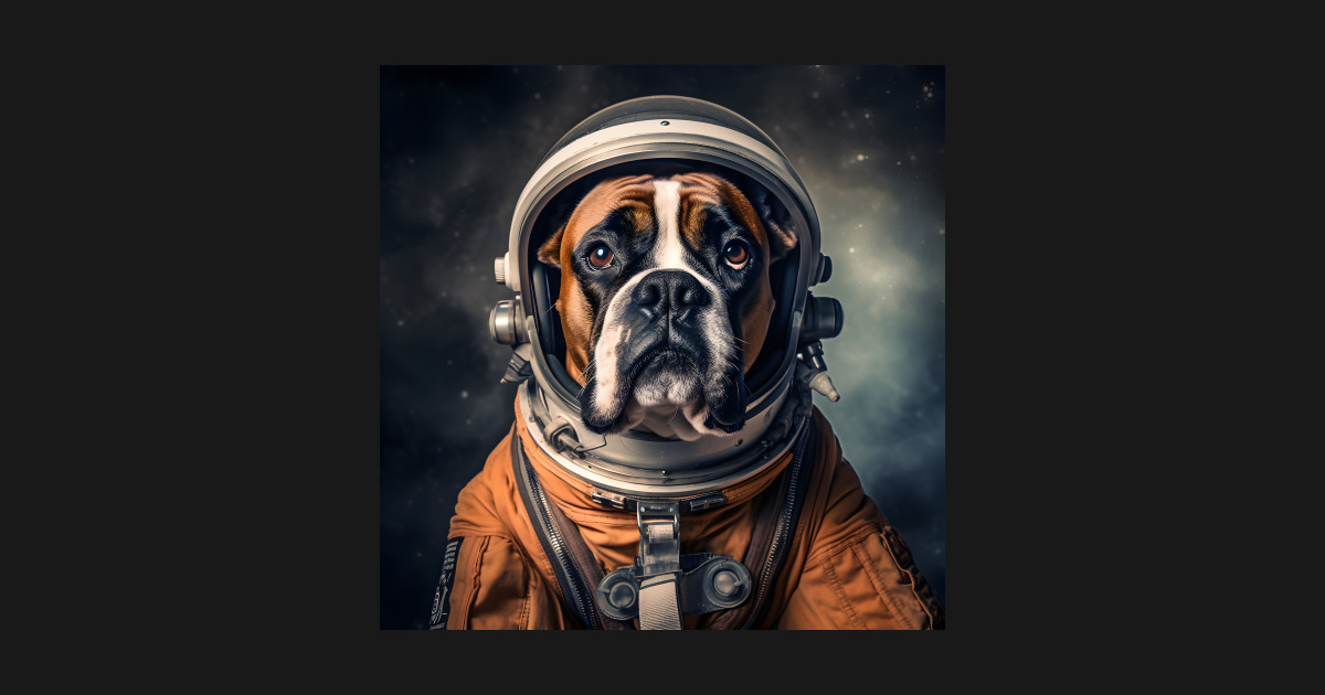 Astro Dog - Boxer - Boxer Dog - Hoodie | TeePublic