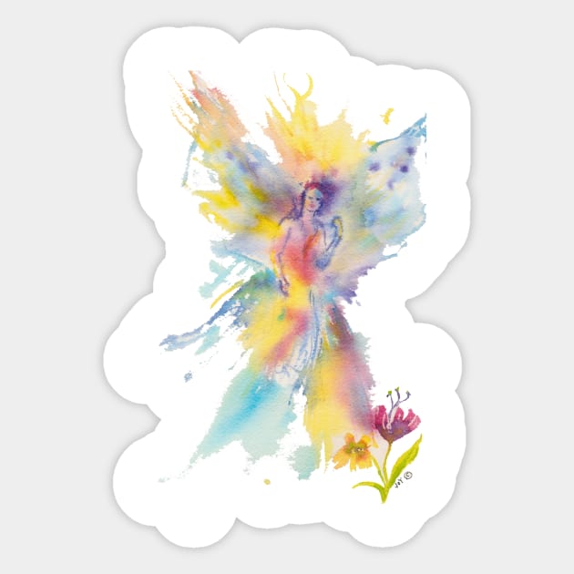 Lightworker's Angel - Fairy - Sticker | TeePublic