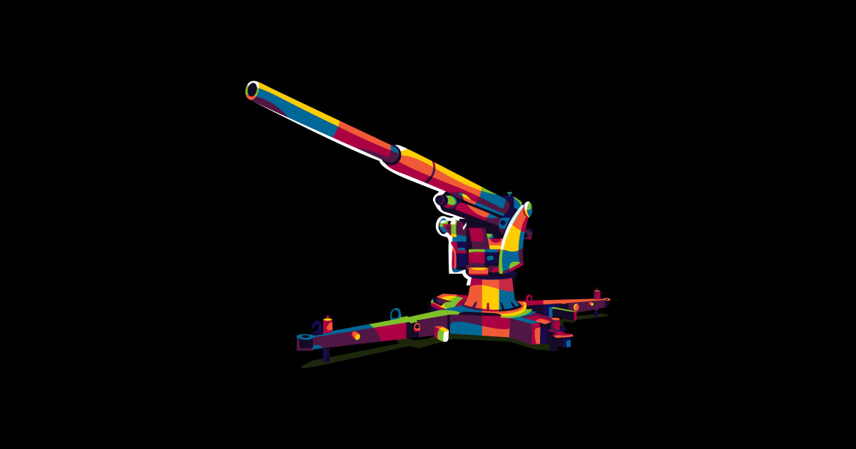 Flak 88mm - Flak 88 - Sticker | TeePublic