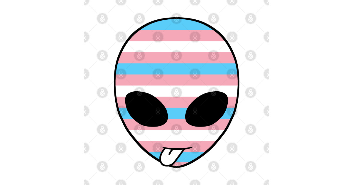 Transgender Alien - Transgender - Magnet | TeePublic