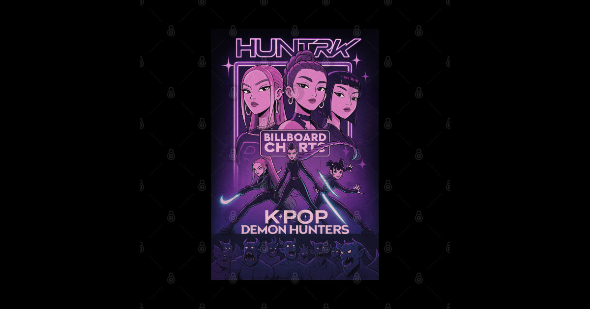 kpop-demon-hunters-huntrix-Rumi-Mira -Zoey-Kpopfanart - Kpop Demon ...
