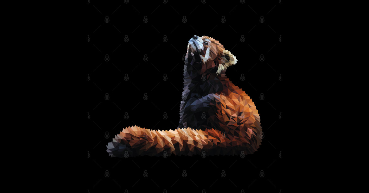 Red panda - Panda - Sticker | TeePublic