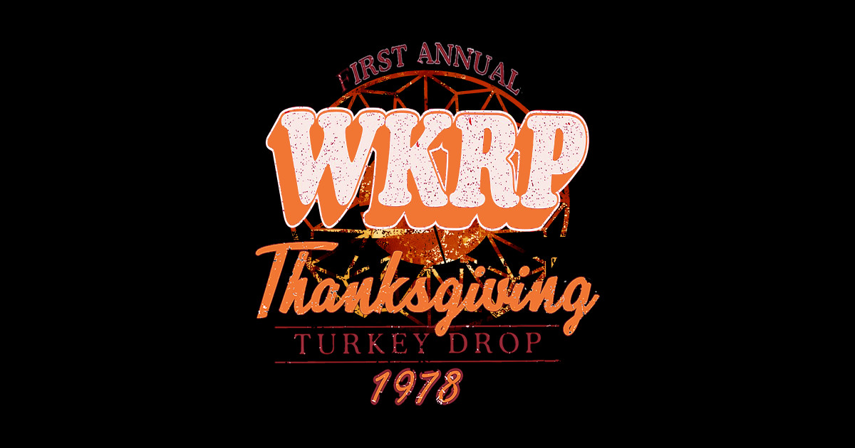 wkrp - Wkrp Turkey Drop - Sticker | TeePublic