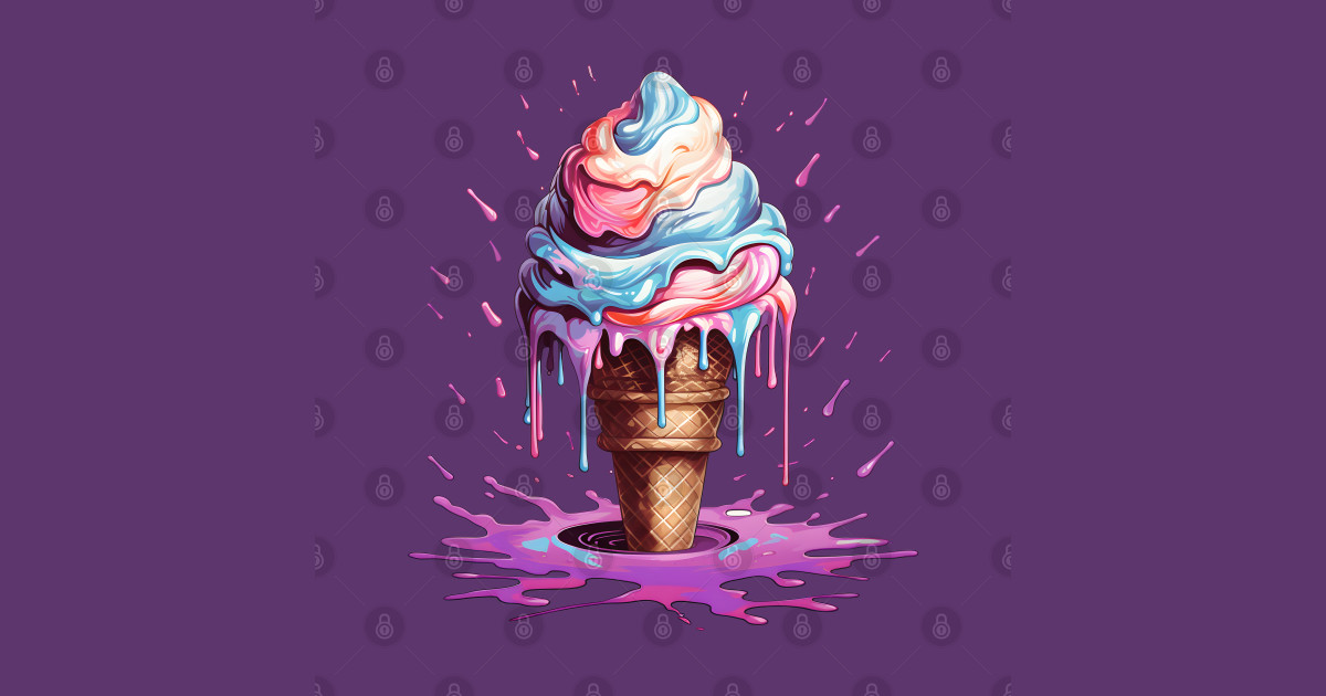 Ice Cream Fiesta: Cone-tastic Fun - Ice Cream Cone Fun Delicious - T ...