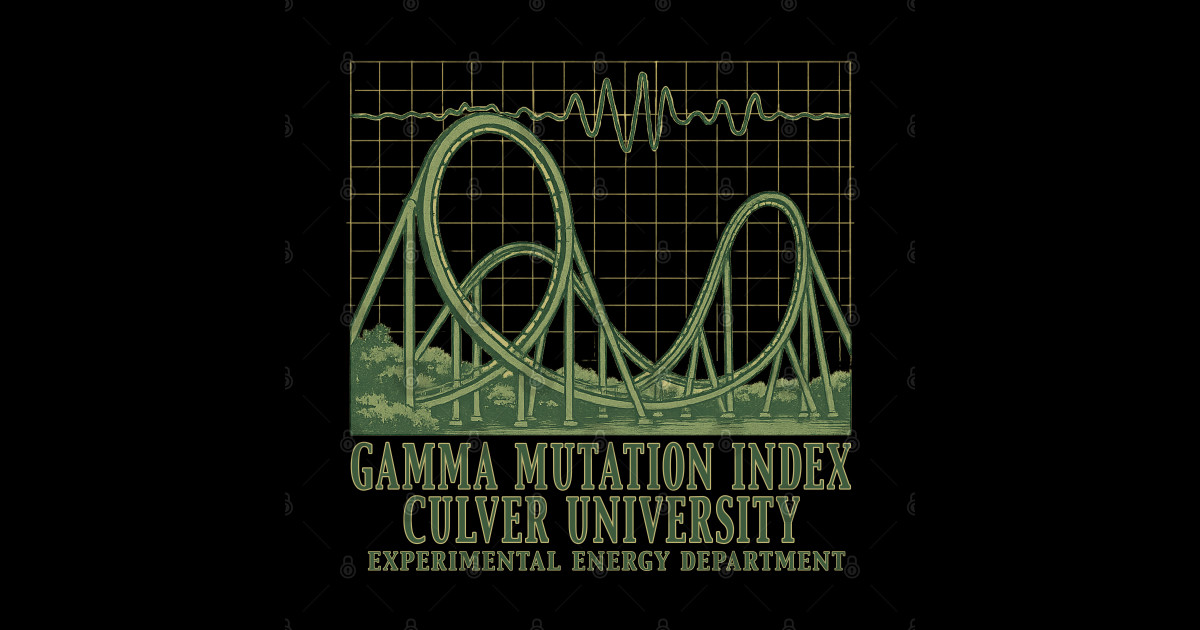 Gamma Mutation Index – Hulk Coaster Tribute Tee - Universal Orlando ...