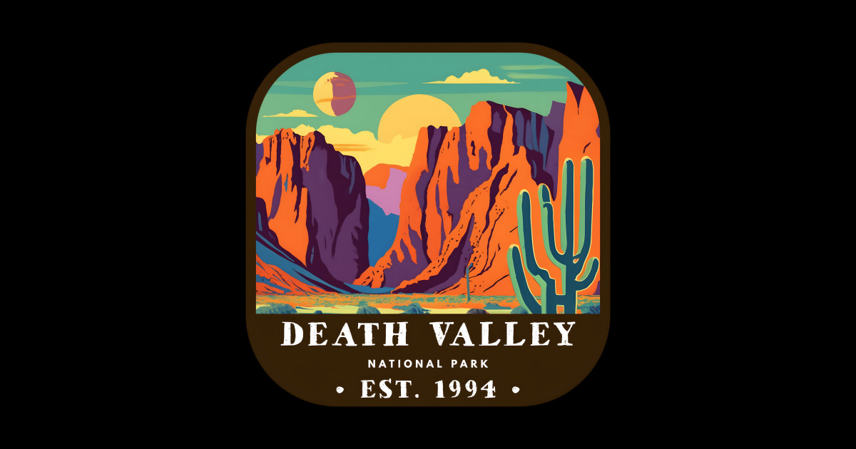 Death Valley National Park - Death Valley - Sticker | TeePublic
