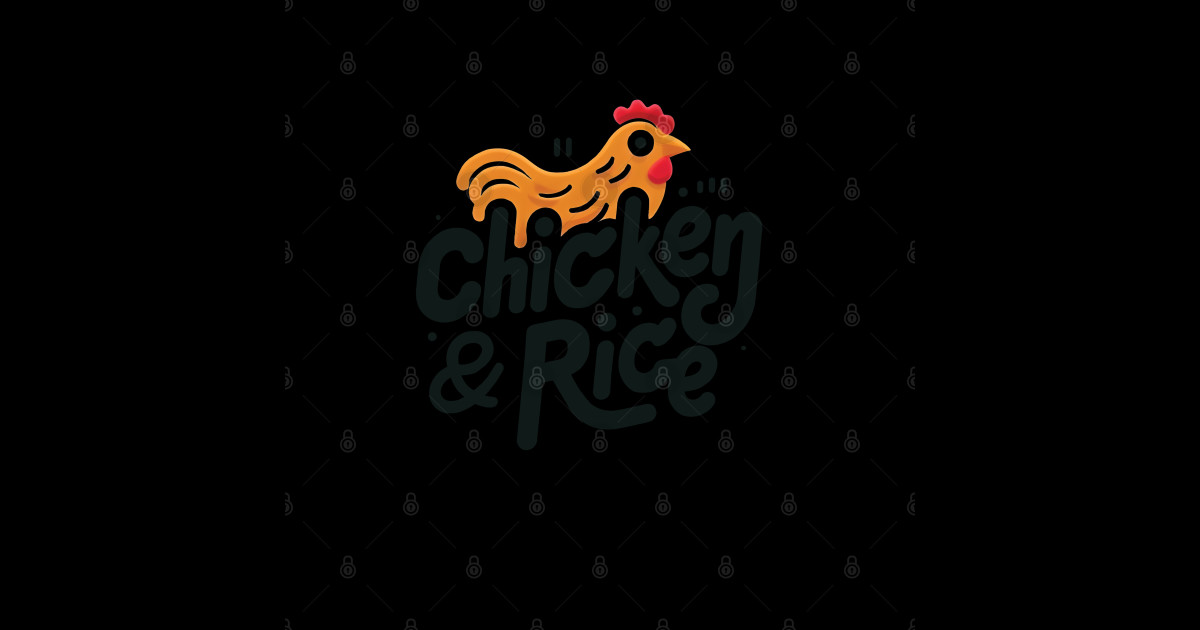 Chicken and Rice - Gym - Posters and Art Prints | TeePublic