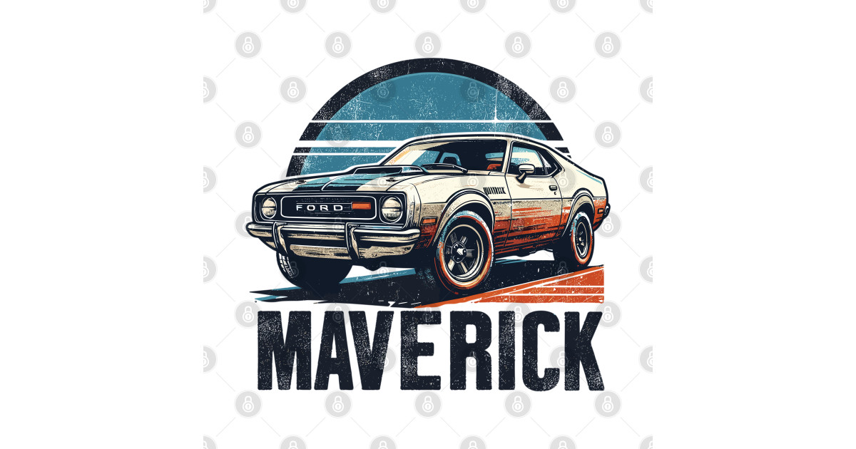 Ford Maverick - Ford Maverick - T-Shirt | TeePublic