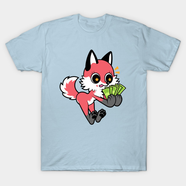 Money Fox - Fox - T-Shirt | TeePublic