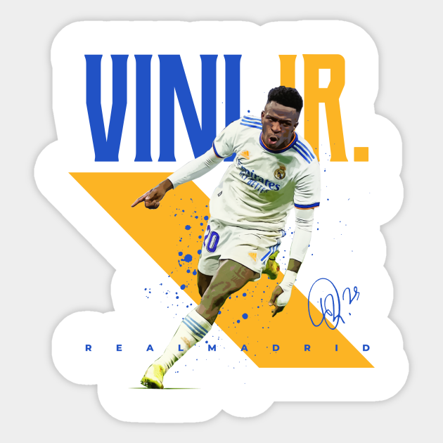 Vini Jr. - Vini Jr Football - Sticker | TeePublic