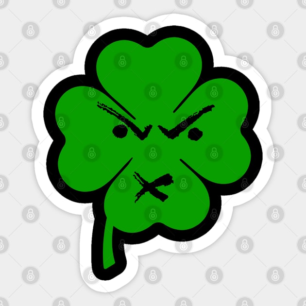 LOS - St. Patty's Day Skank Face Pocket Logo - Skankfest - Sticker ...