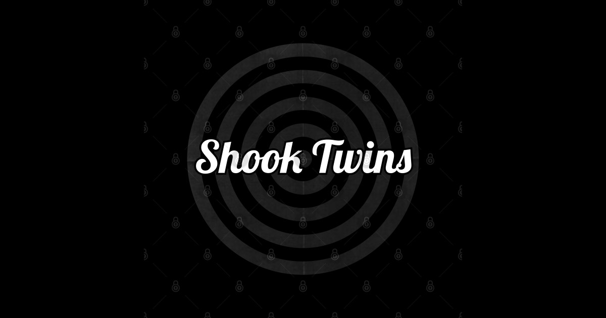 Shook Twins / Classic Circle - Shook Twins - Sticker | TeePublic