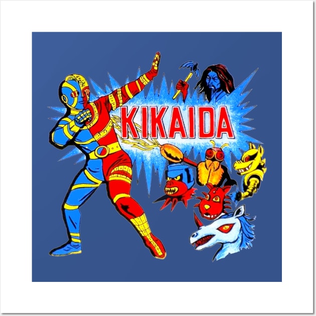 Kikaida Android Kikaider Vintage - Android Kikaider - Posters and Art ...