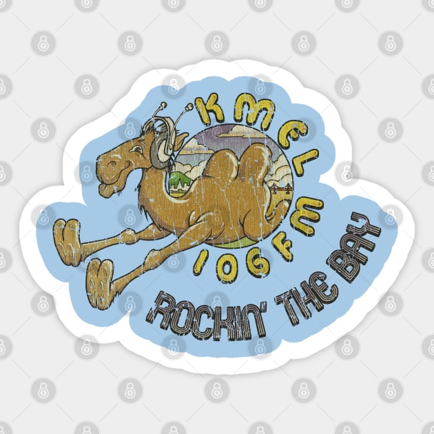 Kamel 106 Rockin' The Bay - Radio - Sticker | TeePublic